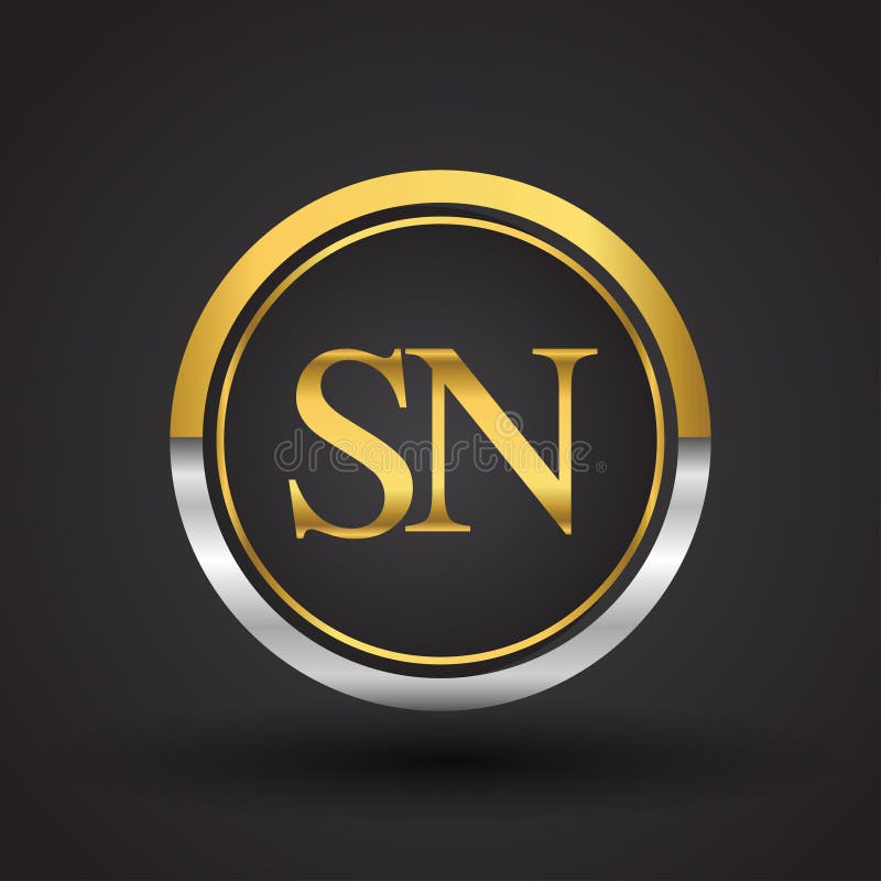 Letter Sn Gold Logo Stock Illustrations – 237 Letter Sn Gold Logo Stock ...