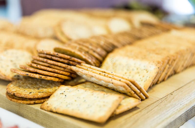 Snack Biscuit stock image. Image of food, salty, shape - 55627643
