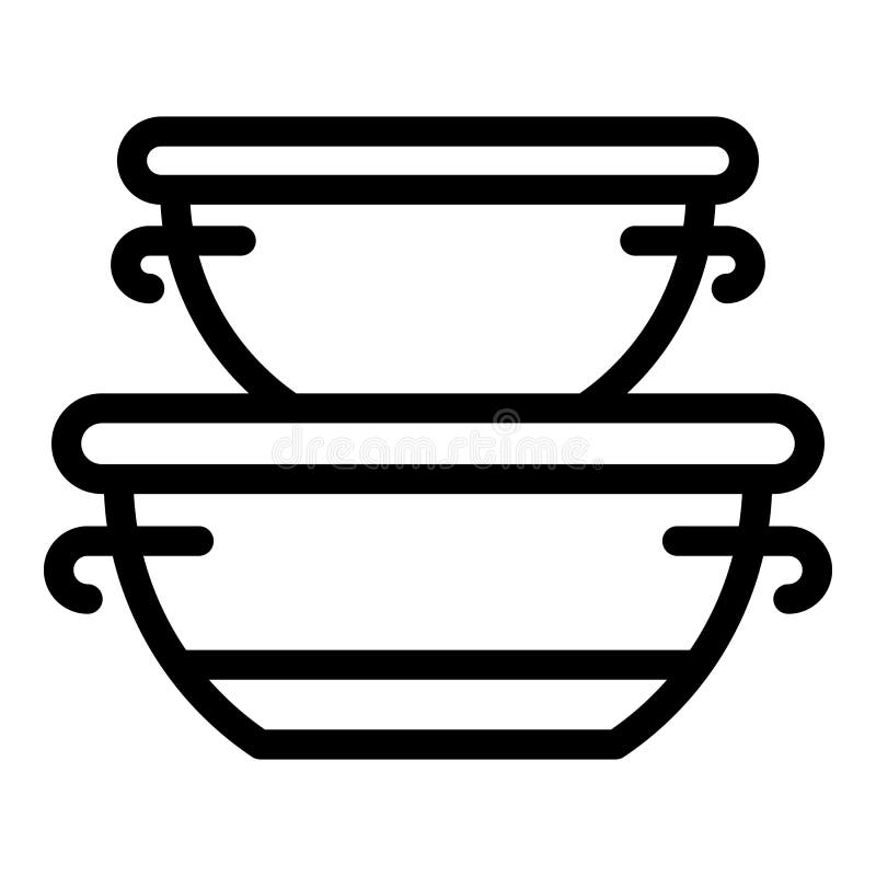 Snack Boxes Icon Outline Vector. Food Pack Stock Vector - Illustration ...