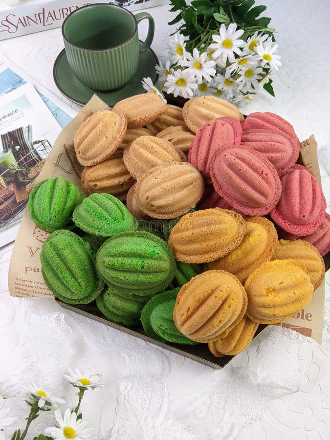 Snack Called Bahulu or Kue Bolu Editorial Stock Image - Image of bolu ...