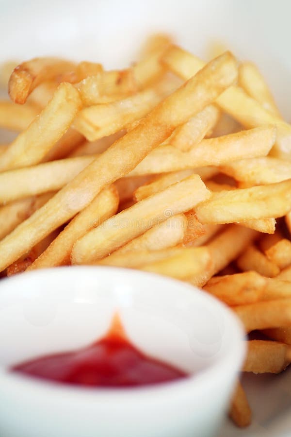 Snack french fries stock photo. Image of tomato, close - 15173828