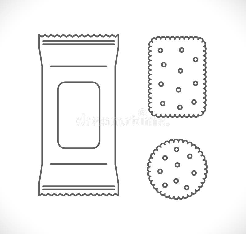 Snack icon set stock vector. Illustration of nutrition - 210013375
