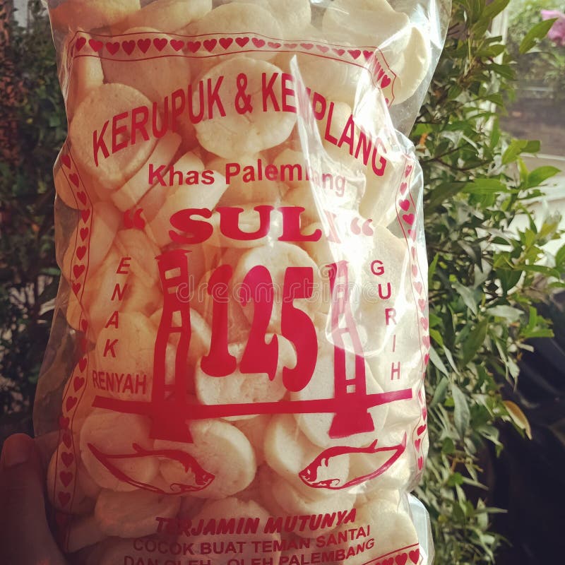 Snack Kemplang Suli 125 Characteristic Palembang Indonesia & X28;source ...