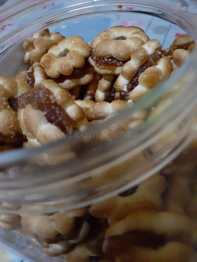 Snack in Opening Plastic Container Stock Photo - Image of sweet, snack ...