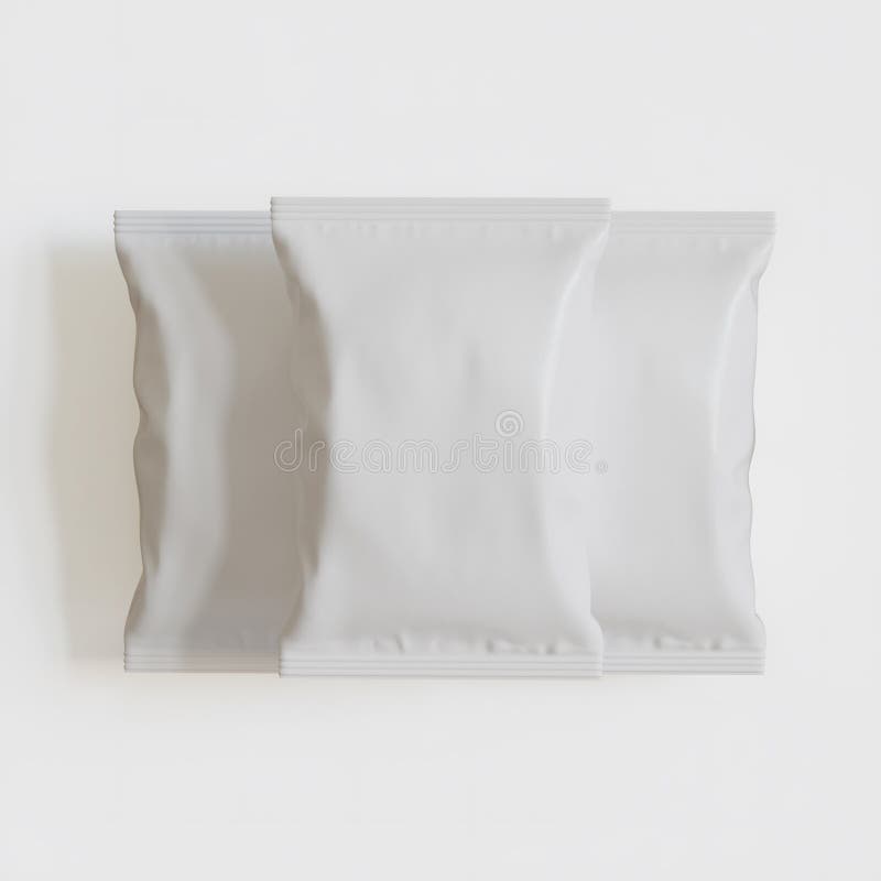 Snack Packaging or Chips Potato 3d Render Realistic Texture Stock ...