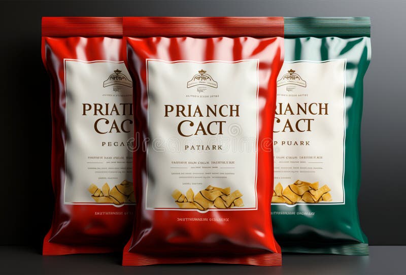 Snack Packaging, Quick Snack, Zip Packaging - AI Generated Image Stock ...
