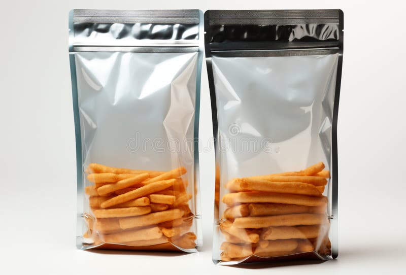 Snack Packaging, Quick Snack, Zip Packaging - AI Generated Image Stock ...