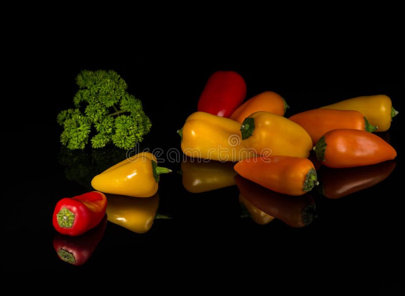 Snack peppers stock photo. Image of bunch, peppers, sweet - 99844852