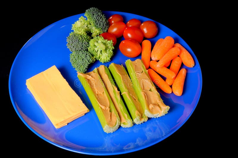 Snack Plate stock photo. Image of snack, carrot, diet - 4546562