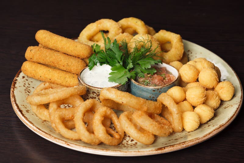 Snack platter stock image. Image of beverage, counter - 38902441