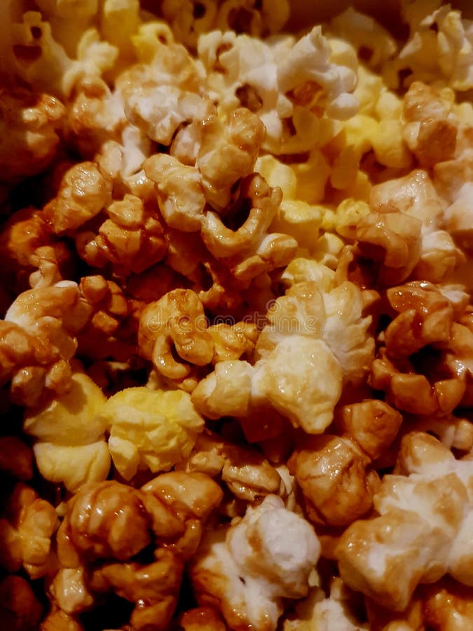 Snack Popcorn for Watching Movies Stock Image - Image of sweet ...