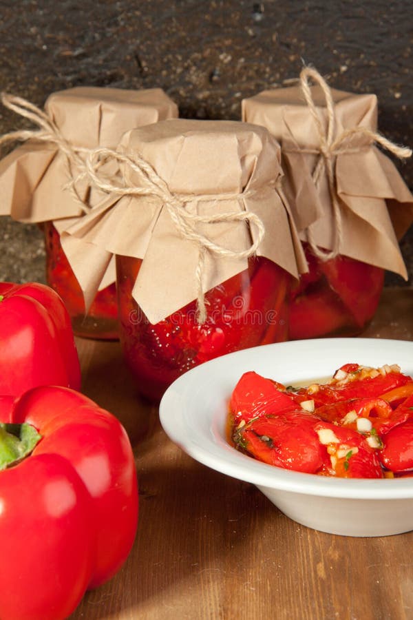 Snack from red paprika stock image. Image of bell, lifestyle - 17530749