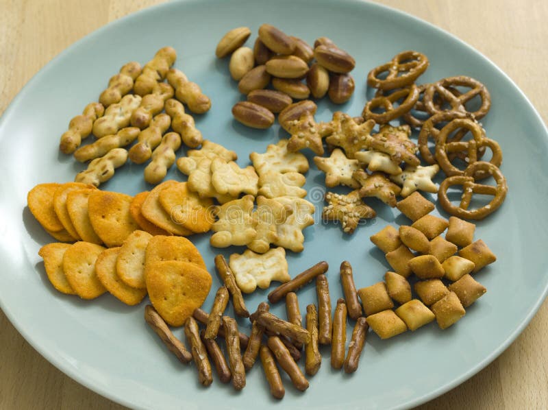 Snack Selection. Conceptual Image Stock Photo - Image of tasty, bite ...