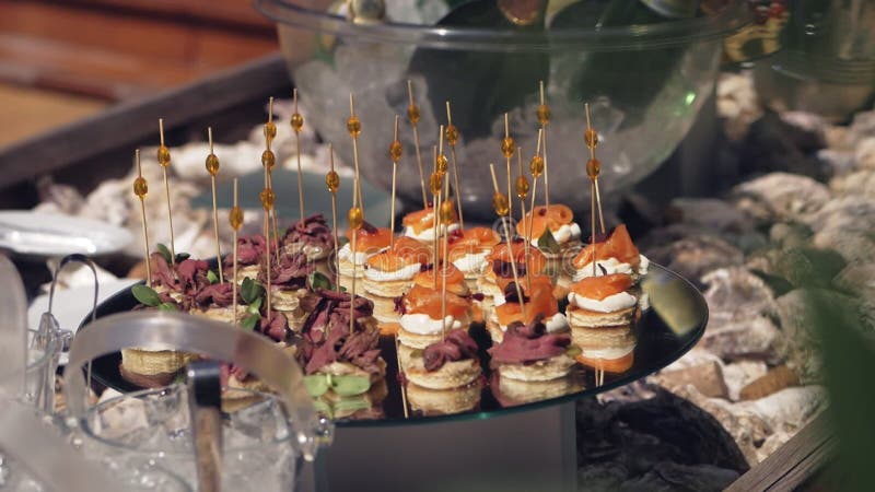 Snack on the Self-service Table in the Hotel, or in the Restaurant on ...