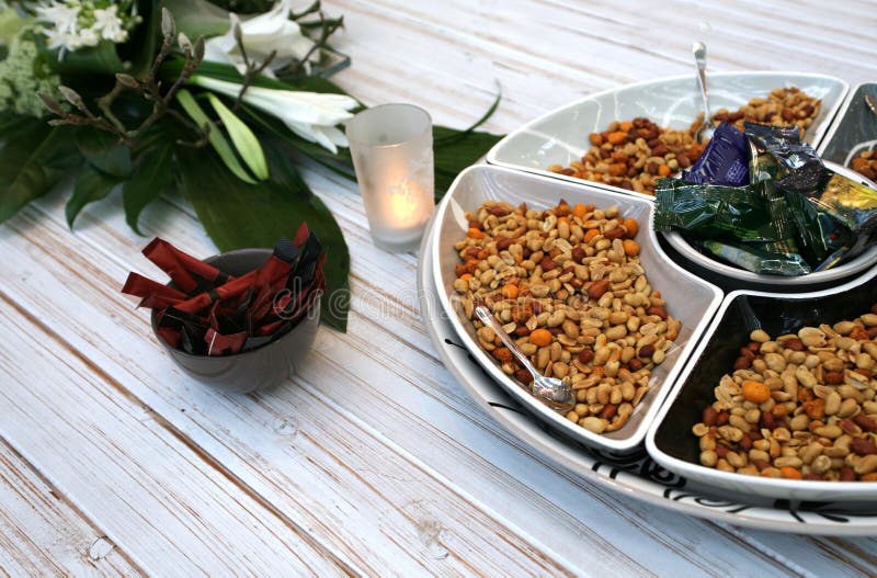 Snack table stock image. Image of breakfast, buffet, prepared - 7844379