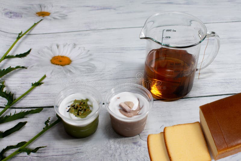 Snack and Tea for the Break Stock Image - Image of drink, party: 199594401