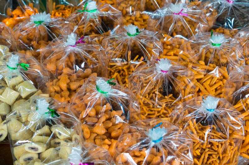 Snack of Thailand stock image. Image of taro, fresh, group - 38910873