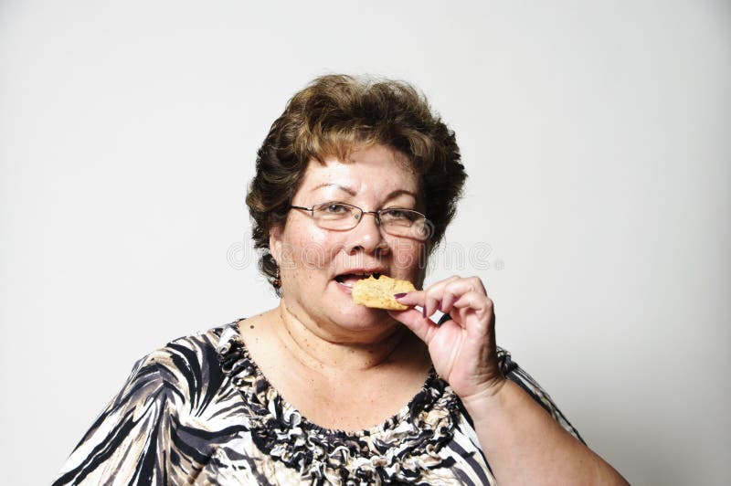 Snack time stock image. Image of nutrition, woman, snack - 20000523