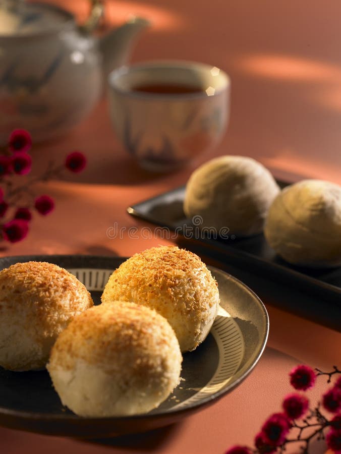 Snack stock image. Image of closeup, taro, sweet, moon - 91699079