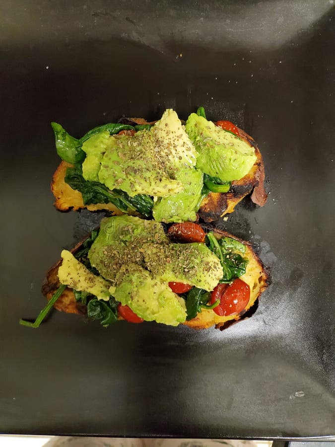 Snack for two stock image. Image of spinach, tomatoes - 152099461