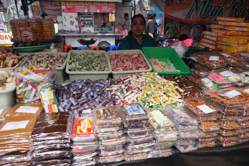 Snack editorial image. Image of grocer, vendors, indonesia - 64007525