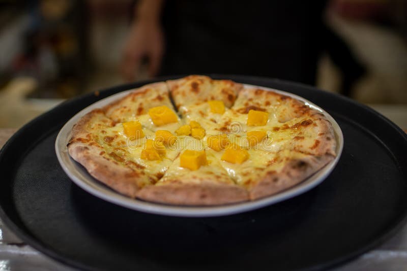 Those Snacks for Afternoon Tea,pizza Stock Image - Image of tradition ...