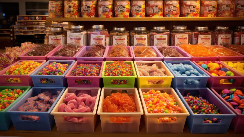 Snacks bulk boxes stock illustration. Illustration of convenience - 361866636