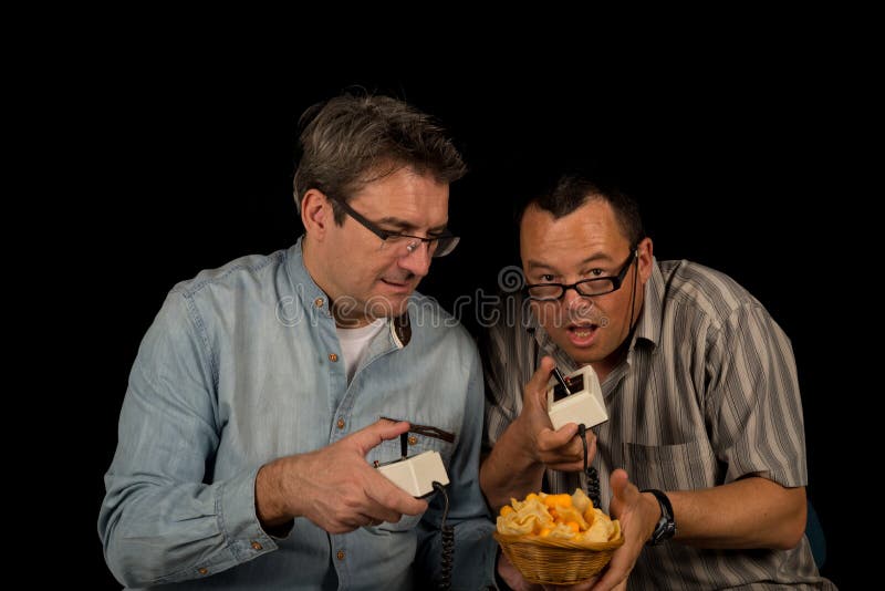 Snacks and games stock image. Image of electronics, oldfashioned - 55535071