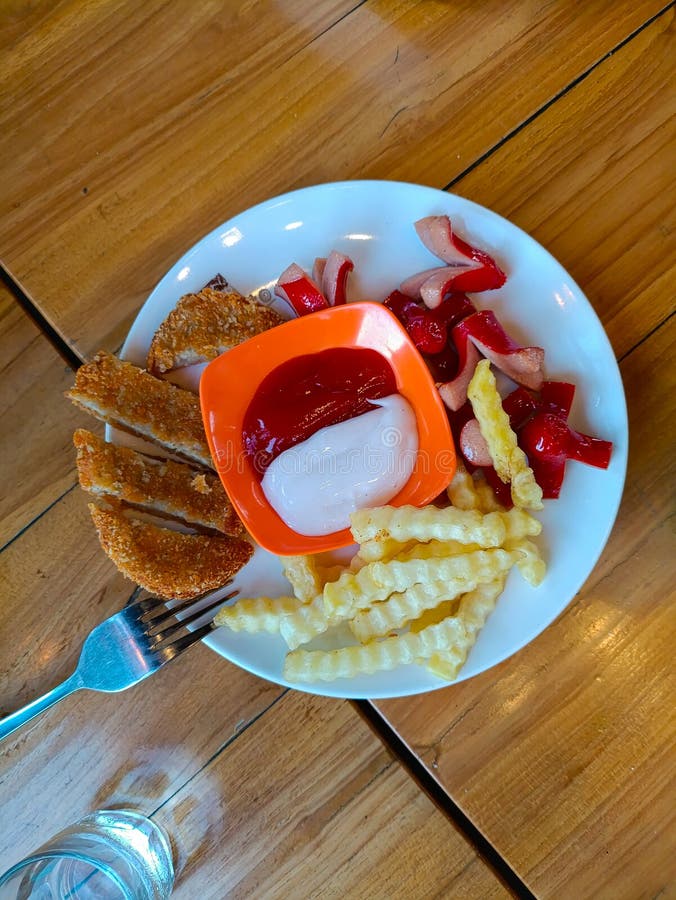 Capture Photos of Food and Drinks when Going To a Cafe Stock Photo ...