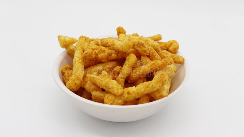 SNACKS STICKS CORN, CRUNCHY SNACKS MADE of RICE Stock Image - Image of ...