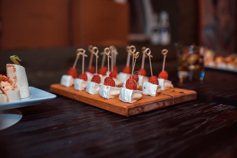 Snacks on table, stock image. Image of cooking, food - 140054905