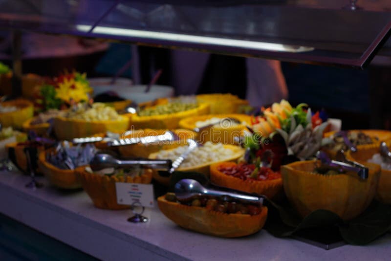 Snacks and Tasty Morsels in a Buffet Stock Image - Image of lunch ...