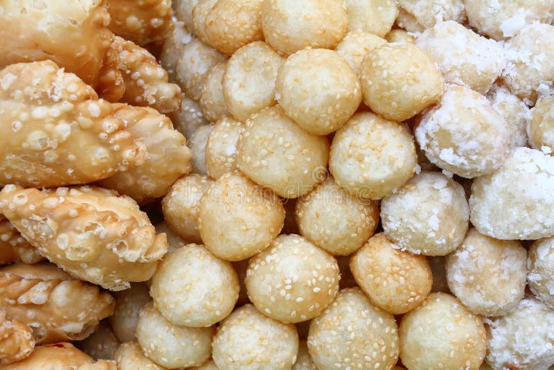 Snacks Thailand stock image. Image of fried, dessert - 66897849