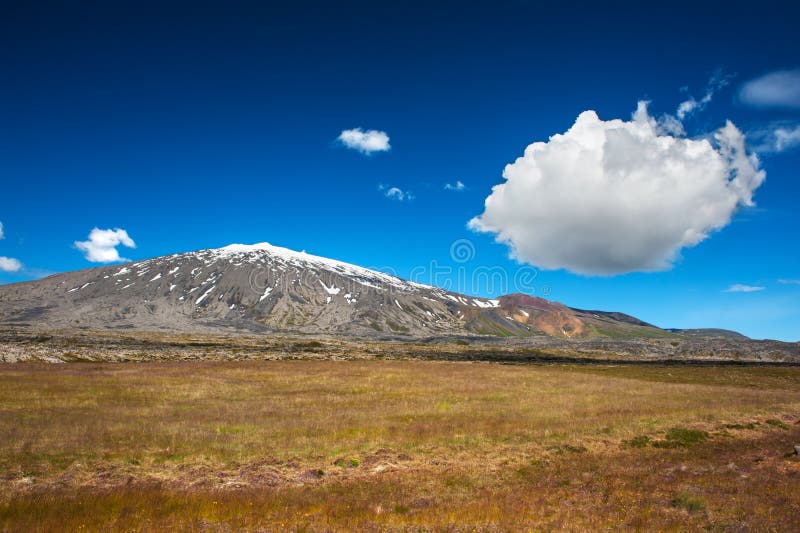 Snaefell stock image. Image of snaefellsnes, volcanic - 29180793