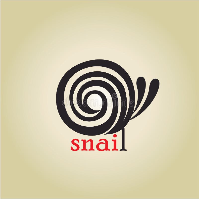 Snail Ideas Design Illustration Graphic Background Stock Illustration ...