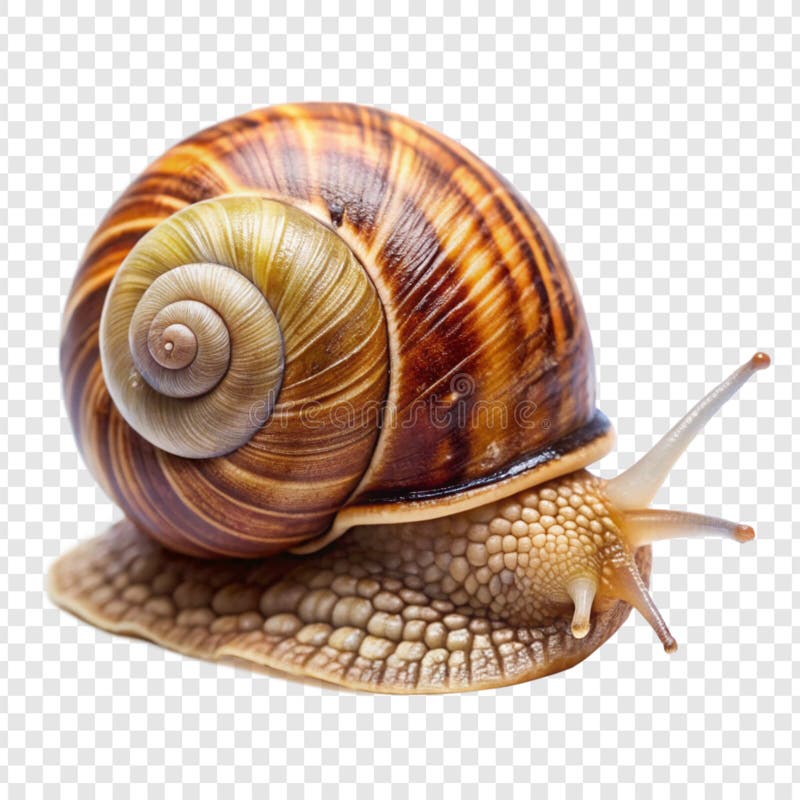 Snail Transparent Background Stock Illustration - Illustration of ...