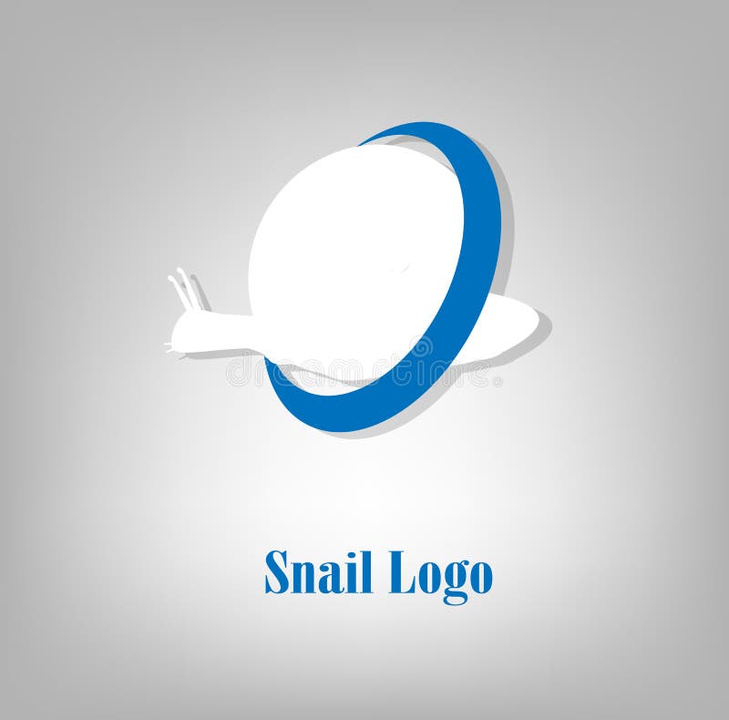 Snail Logo stock vector. Illustration of sliding, shell - 94294021