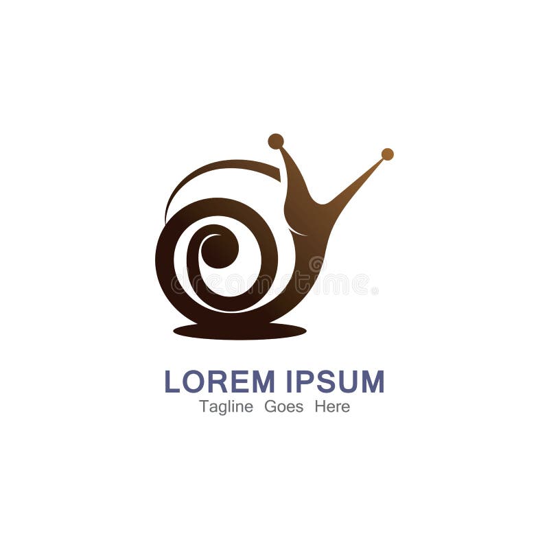 Snail Logo Creative Modern Design Inspiration Vector Stock Illustration ...