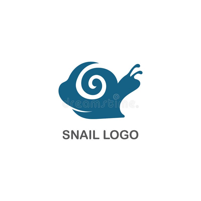 Snail Logo Creative Template Vector Icon Illustration Design Stock ...