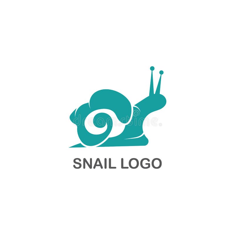 Snail Logo Creative Template Vector Icon Illustration Design Stock ...