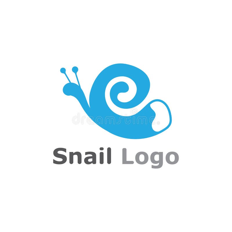 Snail Logo Template Vector Icon Illustration Stock Illustration ...