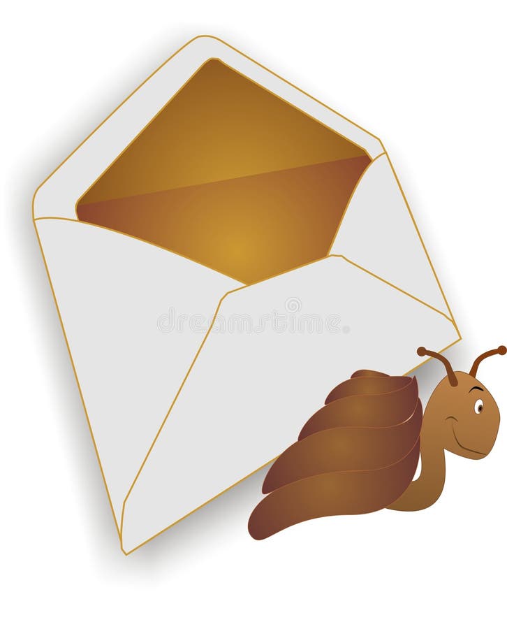Cartoon Snail Mail Stock Illustrations – 286 Cartoon Snail Mail Stock ...