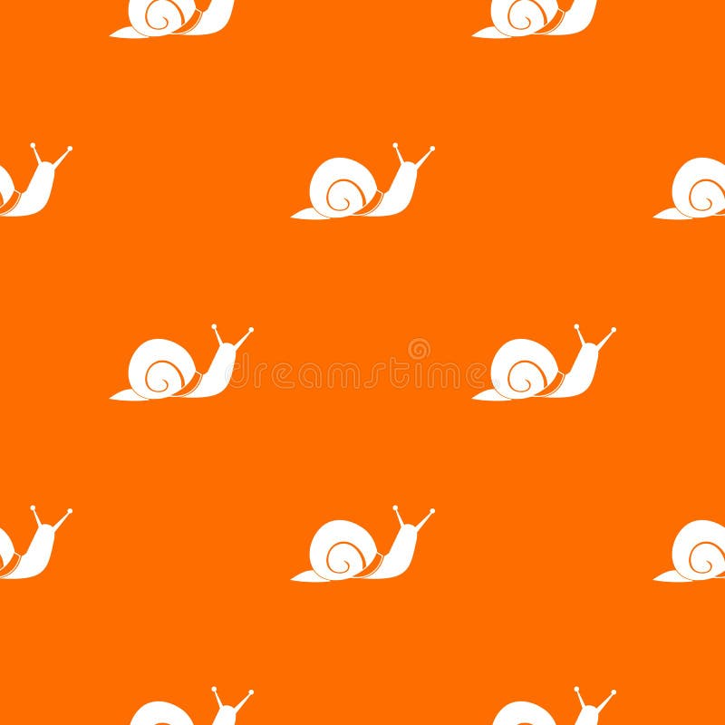 Snail pattern seamless stock vector. Illustration of pattern - 101475010