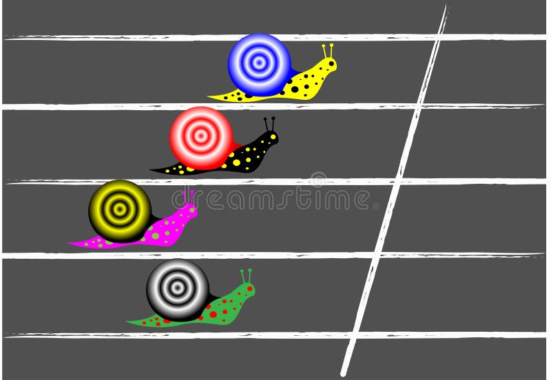 Snail Race Stock Illustrations – 795 Snail Race Stock Illustrations ...