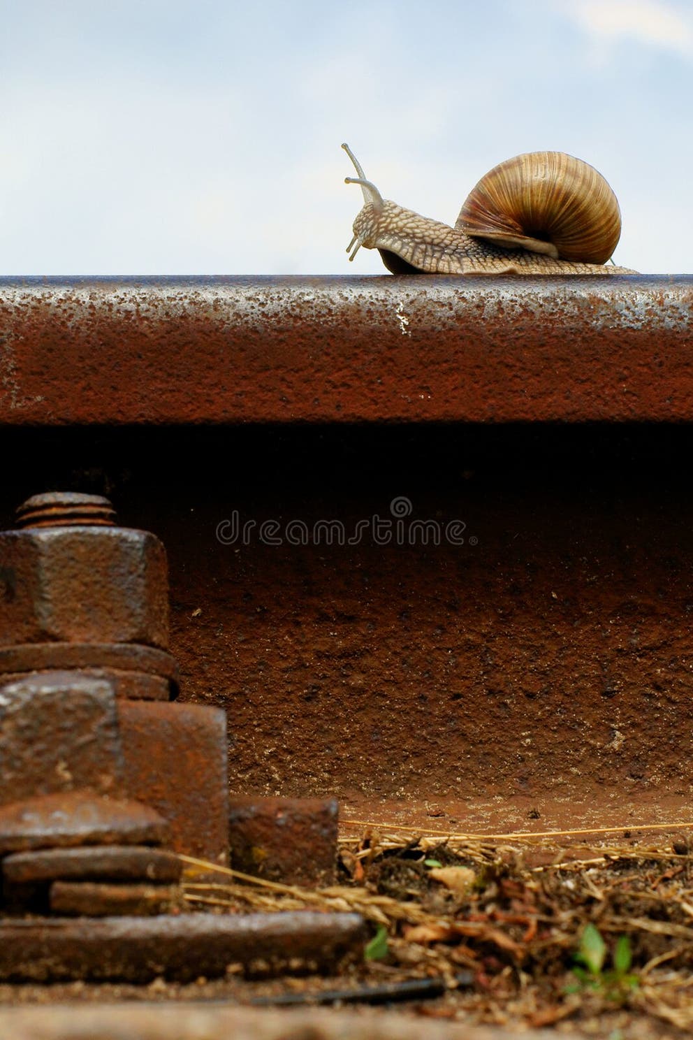 Railroad Snail Track Stock Photos - Free & Royalty-Free Stock Photos ...