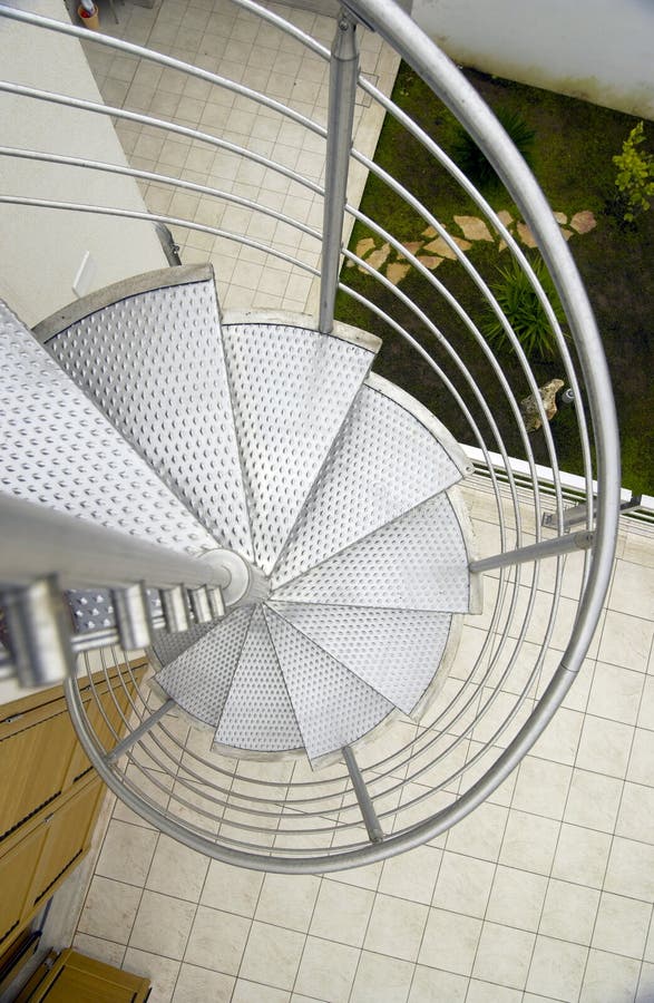 Snail stair stock photo. Image of house, external, stairs - 5956916