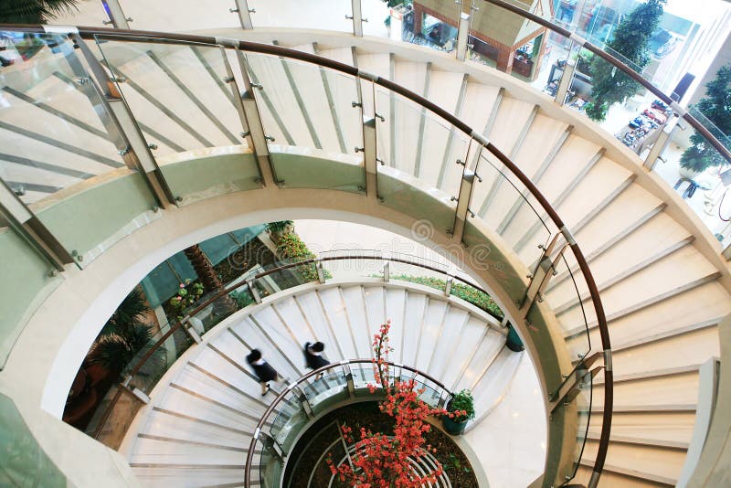 Snail stair stock image. Image of face, external, stairs - 5956833