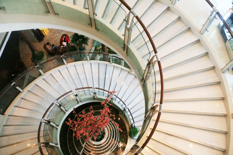 Snail stair stock image. Image of face, external, stairs - 5956833