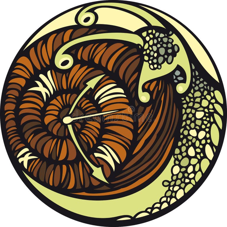 Snail Clock Stock Illustrations – 197 Snail Clock Stock Illustrations ...