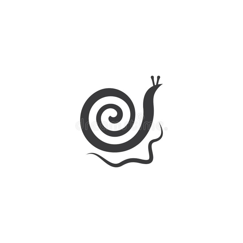 Snail Vector Illustration Design Stock Vector - Illustration of mollusk ...
